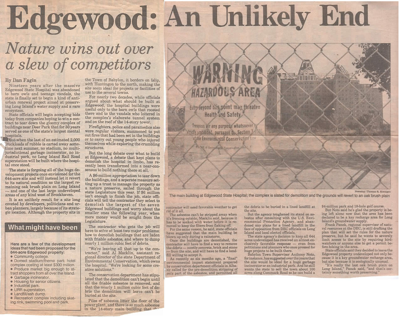 Edgewood Hospital - News Archive